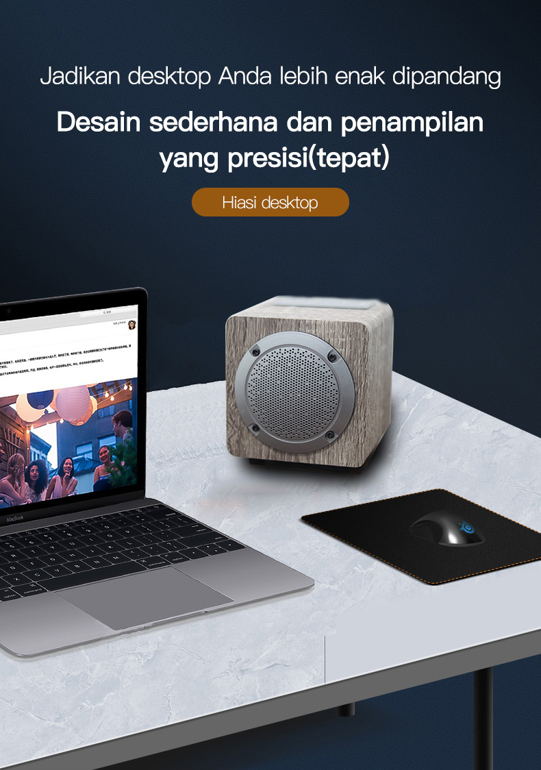 Jual Visio BS01 Metal Super Bass Speaker Bluetooth Cocok untuk Komputer ...