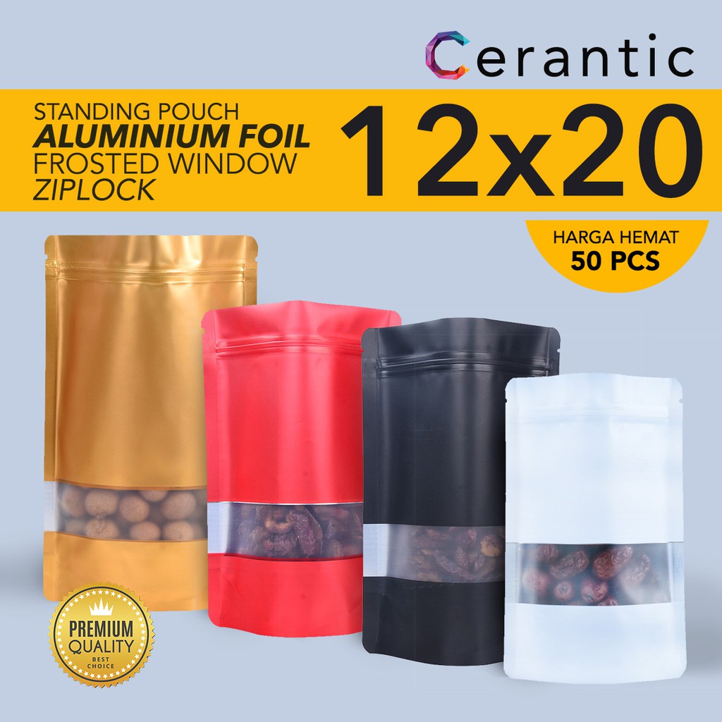 Jual Kemasan Standing Pouch Window Terbaru - Jul 2024 | Lazada.co.id