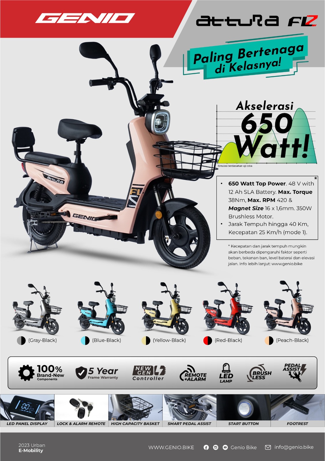 Jual Sepeda Listrik Roda Tiga Tora Terbaru - Nov 2024 | Lazada.co.id