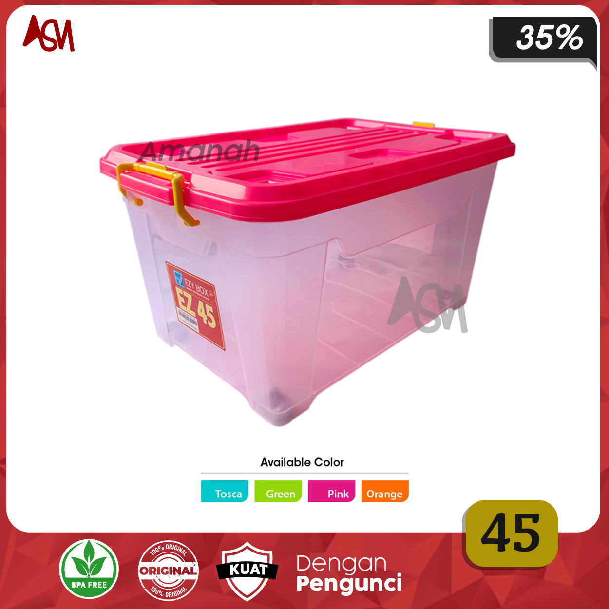 Jual Kontener Box Ukuran 3 Liter Terbaru - Oct 2024 | Lazada.co.id