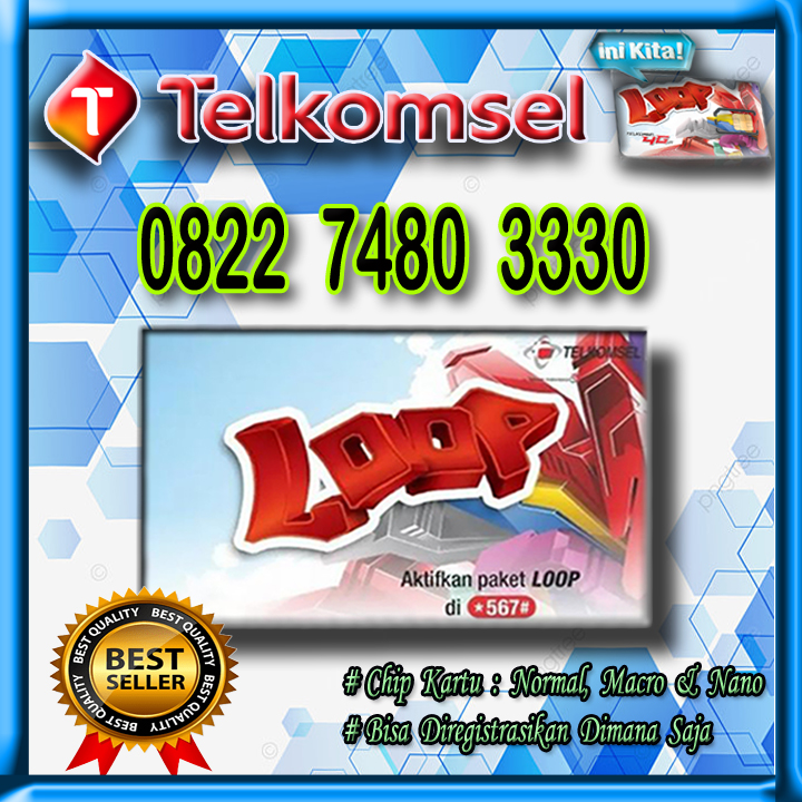 Kartu Simpati Loop Logo