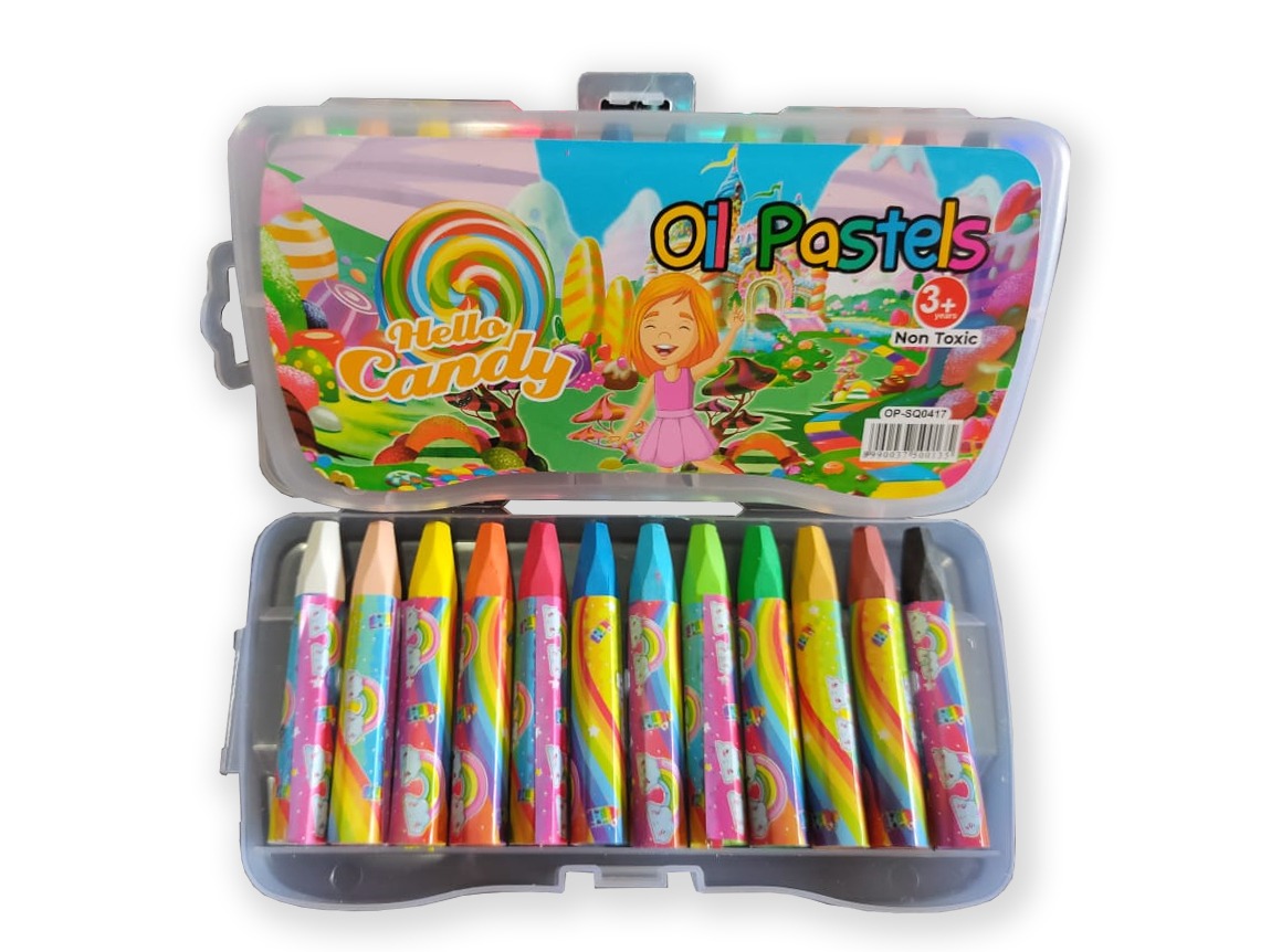 Jual Pastel Oil Crayon Mini Joyko 12 Warna - Joyko Mini - Eselon Mini ...