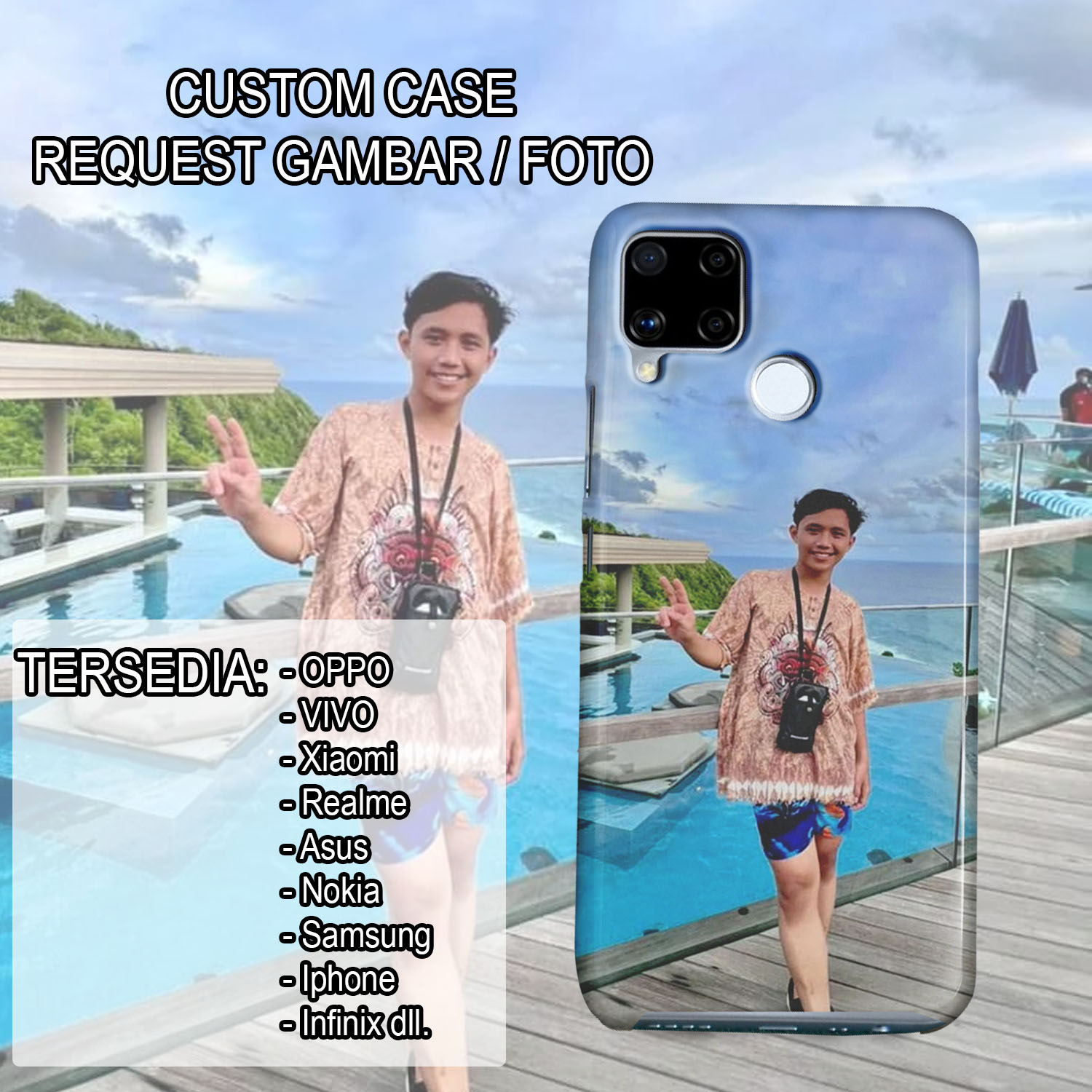 Jual Coustom Jam Frame Box 3d Foto Sendiri Ukuran 40x30cm Untuk Kado ...