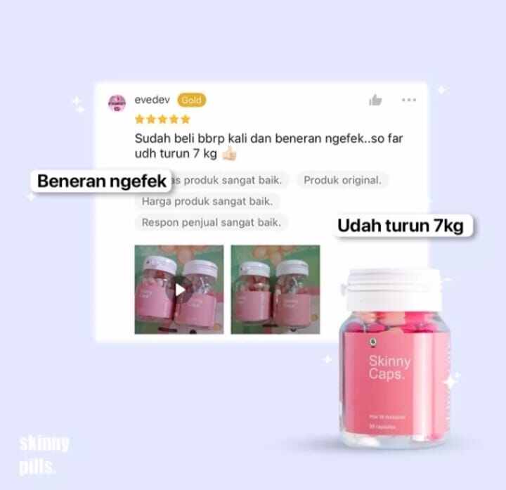 Sp Skinny Pills Slim Slimming Pelangsing Herbal Pelangsing Badan dan ...