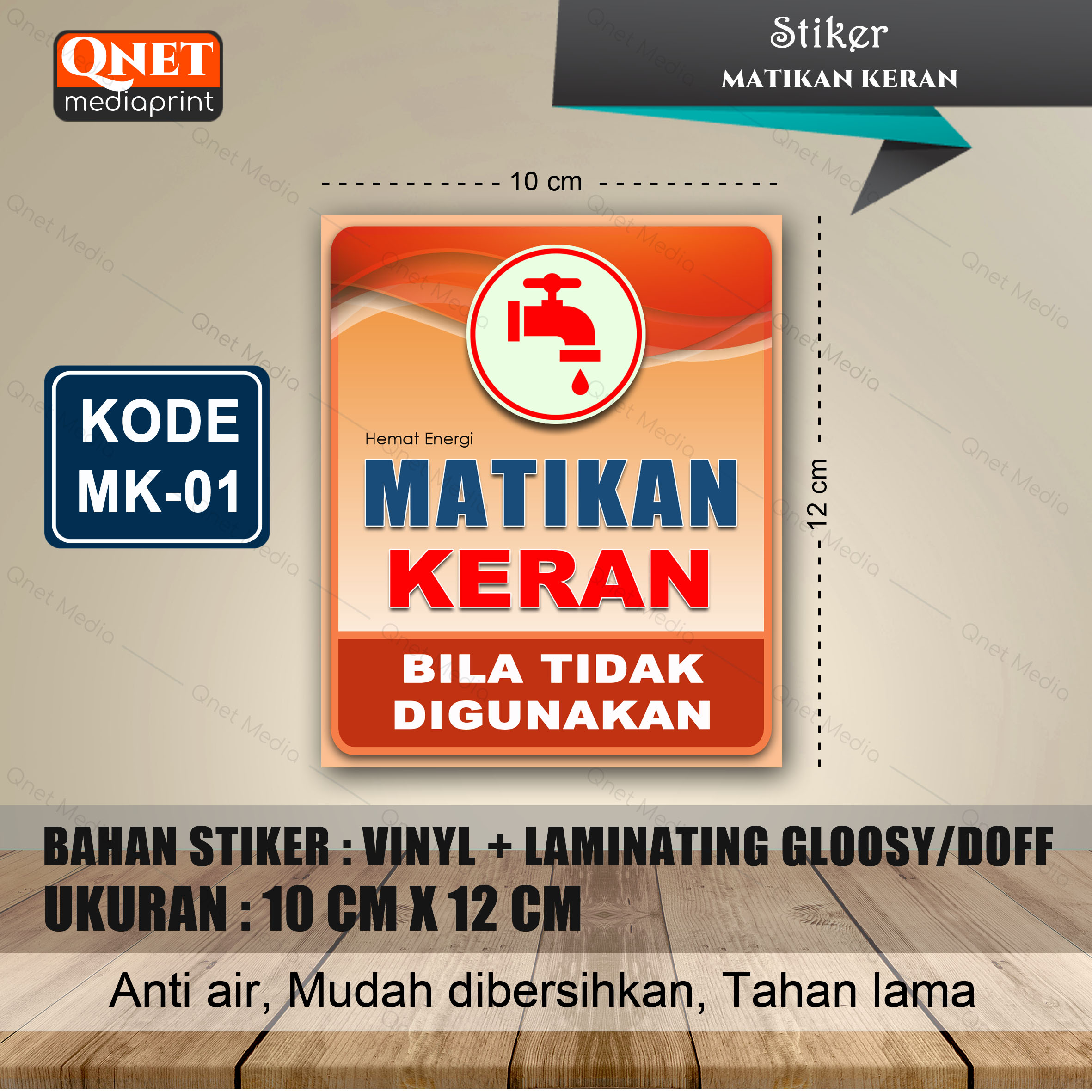 Jual Stiker Matikan Kran Terbaru - Nov 2024 | Lazada.co.id
