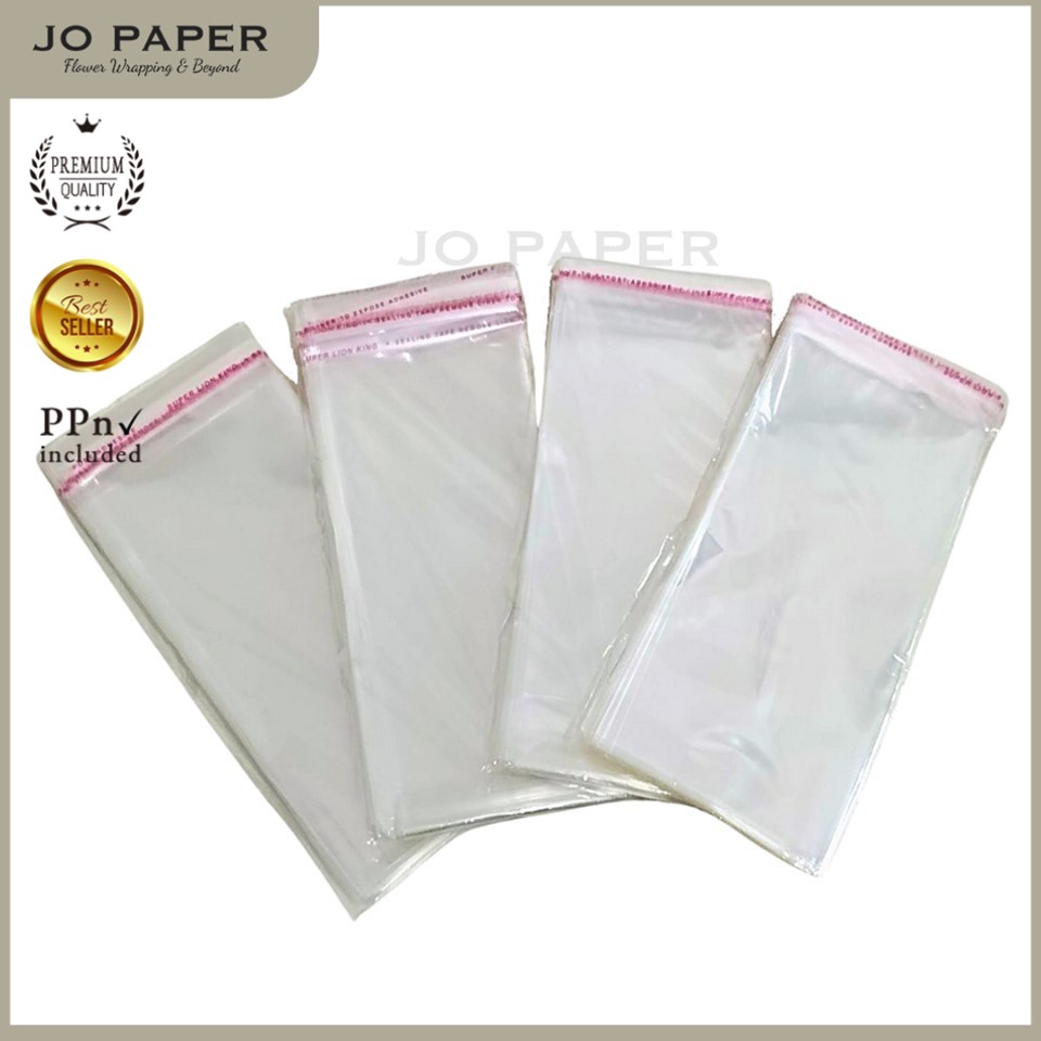 Jual Lastik Money Bouquet Dengan Seal Perekat Plastik Opp 7x15cm ...