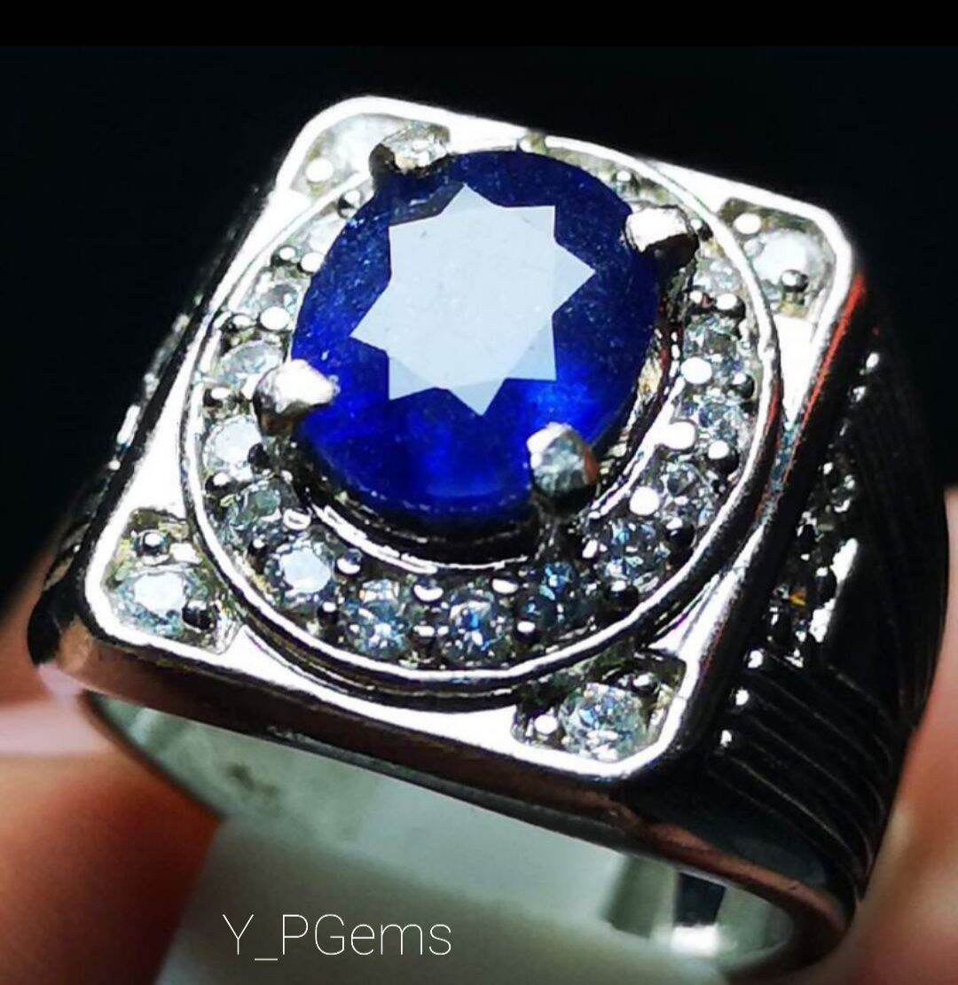 Batu Blue Safir Selon Harga
