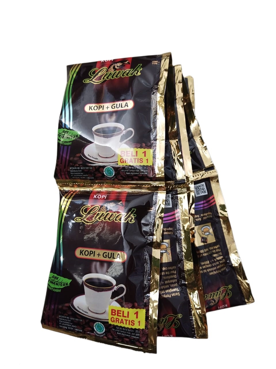 Jual Luwak White Koffie Renceng Isi 20gr X 10 Pcs Kopi Luwak Kopi 3 In ...