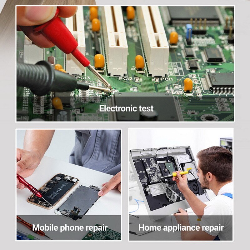 Jual ASLI ADA BUZZERNYA + BONUS BATERAI Multitester Digital ...