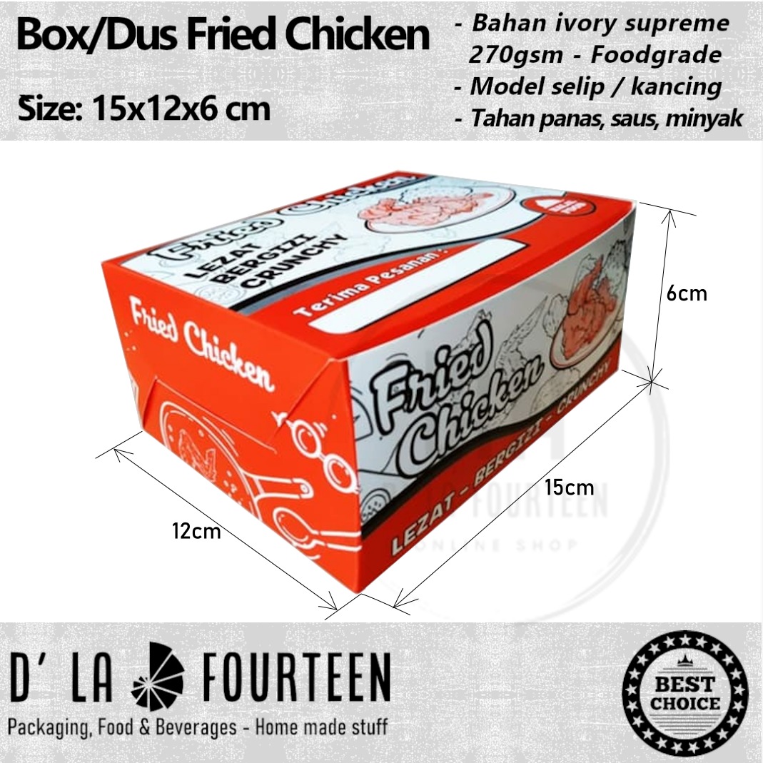 Jual Box Kardus Kotak Ayam Terbaru - Jun 2024 | Lazada.co.id