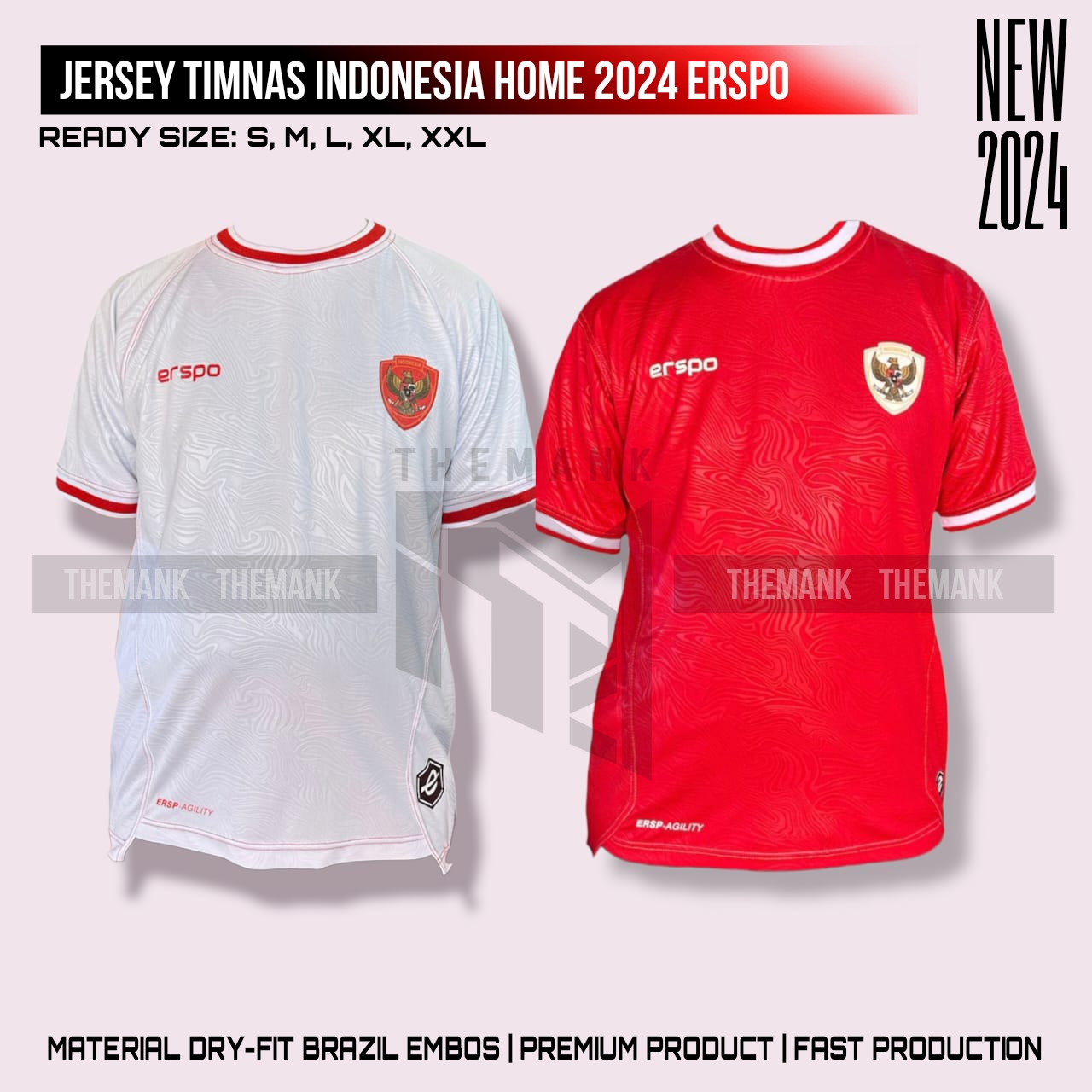 Jual Kaos Timnas Indonesia 2024 Erspo Original Terbaru - Nov 2024 ...