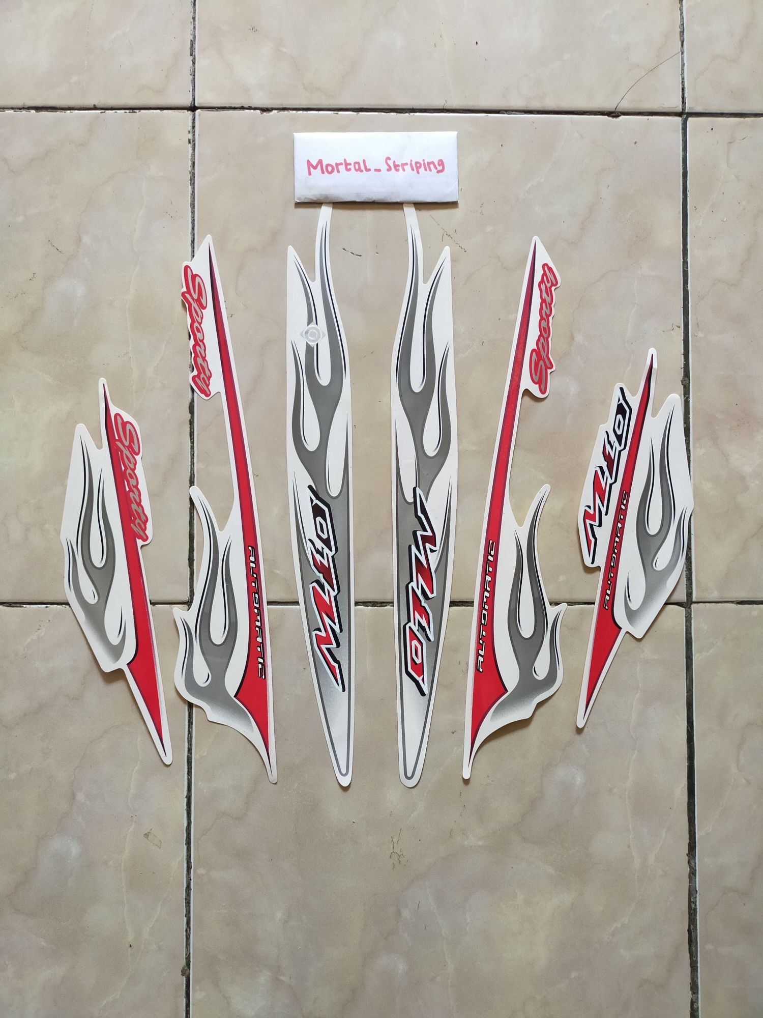 Jual Striping X Ride 115 Full Body Putih Terbaru - Jul 2024 | Lazada