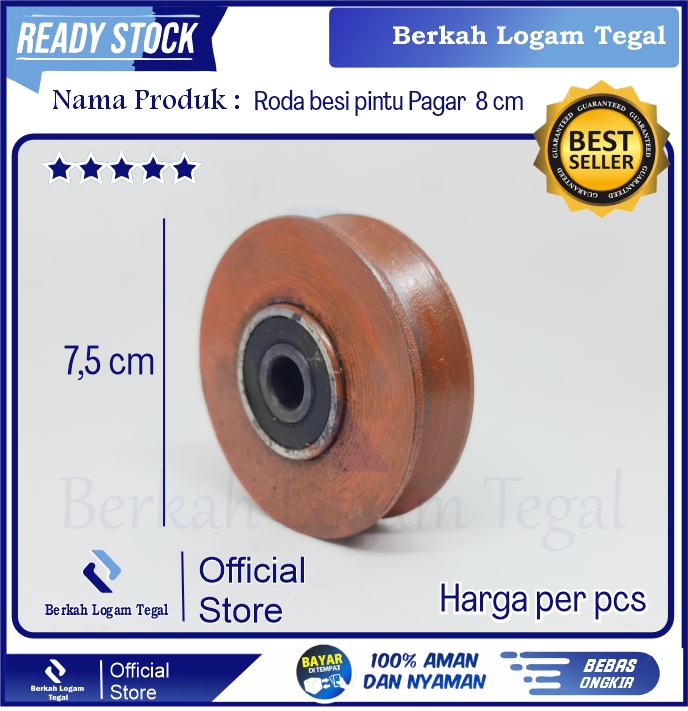 Roda Pagar Dorong Besi Kotak - Jual Roda Pagar Dorong Besi Kotak ...