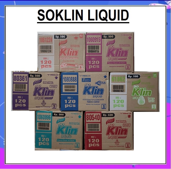 Jual So Klin Liquid Detergent Sachet 20ml 1 Renceng Isi 24 Sachet Https: S Lazada Co Id S Rn09d ...