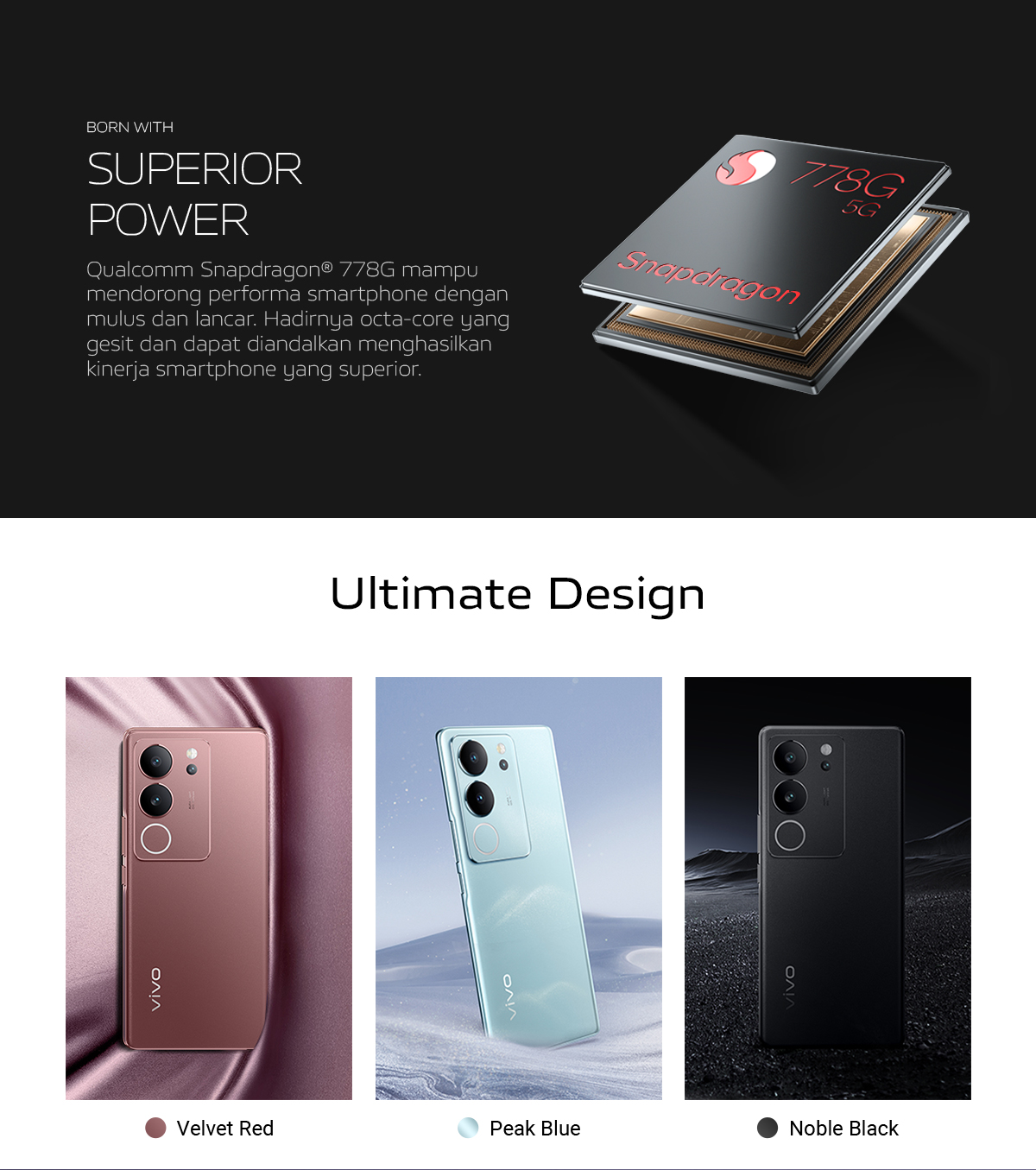 Jual Vivo V29 (8+8gb Extended Ram/256gb Rom) - 50mp Ois Ultra-sensing ...