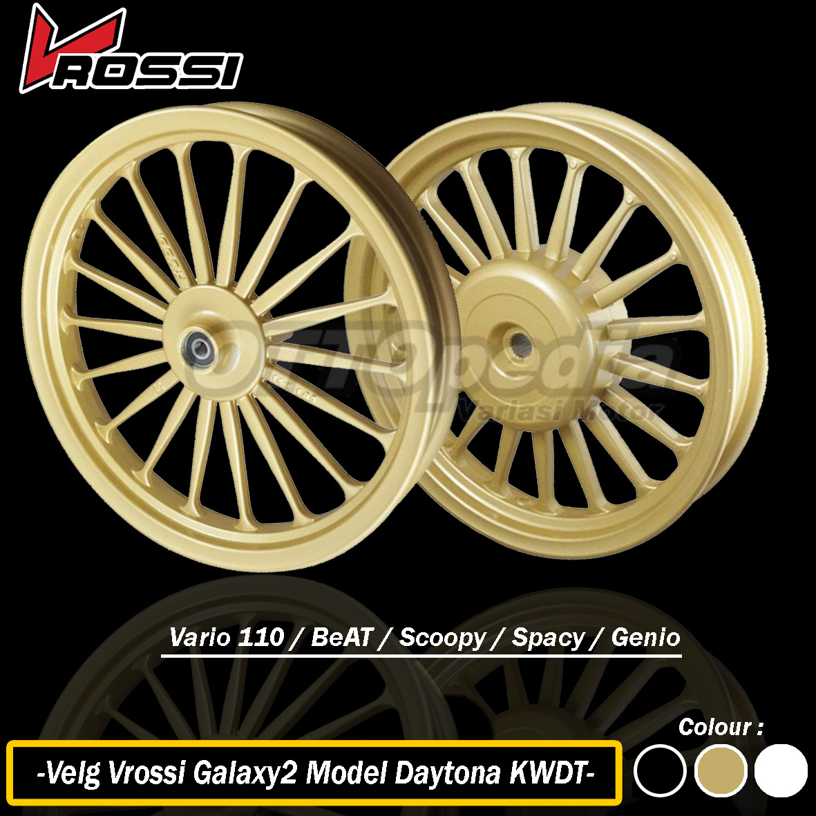 Jual Velg V Rossi Palang 8 Smash Terbaru - Jun 2024 | Lazada