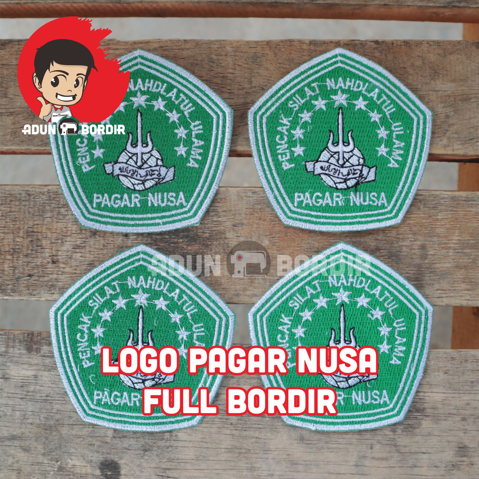 Pagar Nusa Logo Pdh Bordir PAGAR NUSA