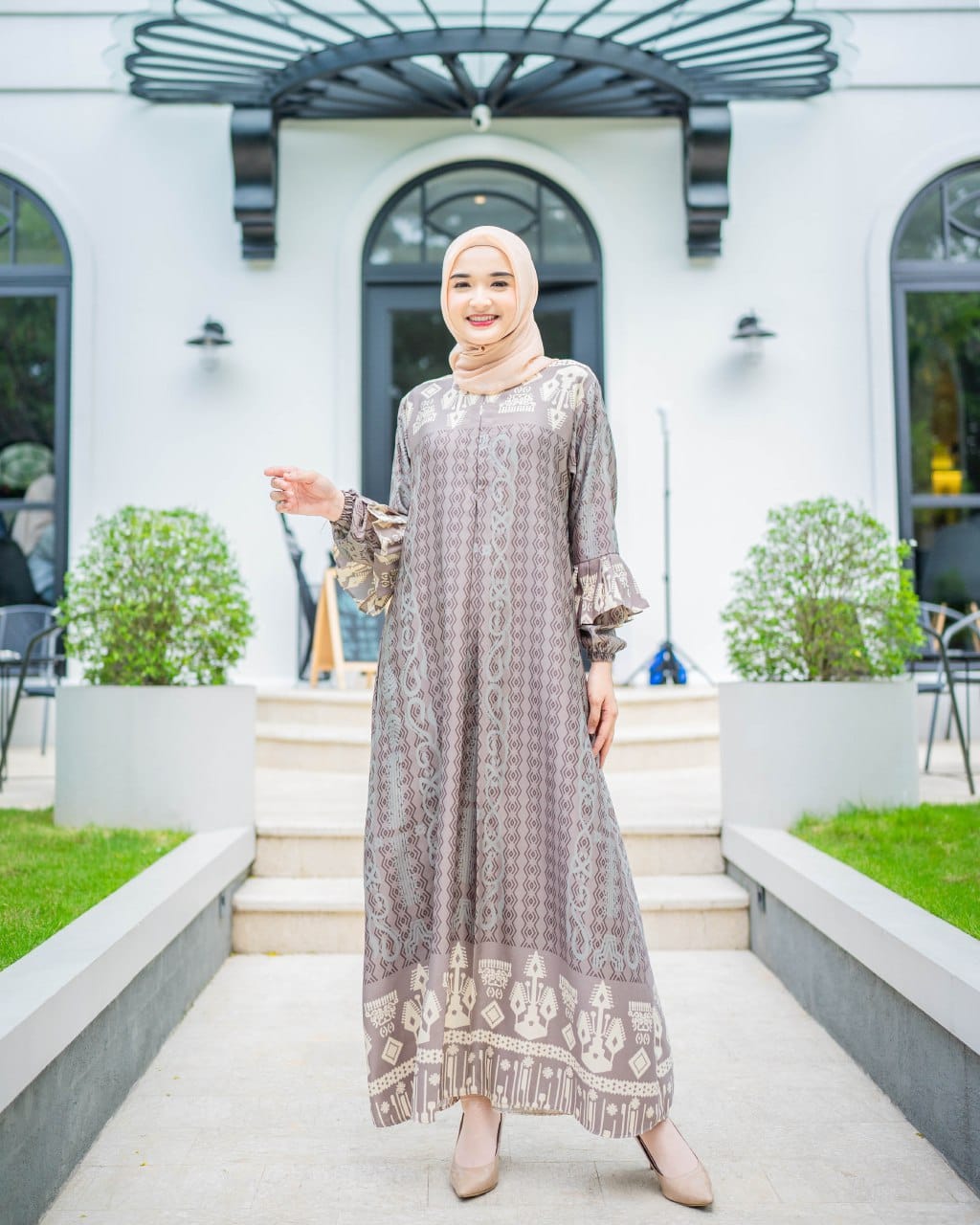 VanesShop PREMIUM QUALITY COD Gamis Maxmara Couple Suami Istri Modern ...