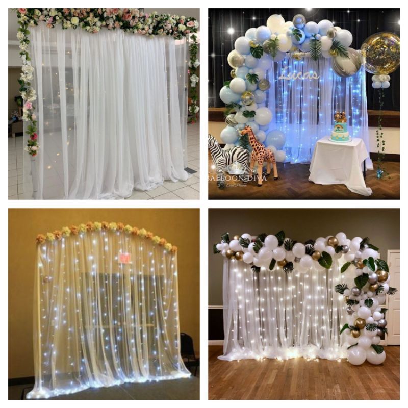 Jual Backdrop tile elegan tinggi 2.5 meter lebar 150 cm background ...