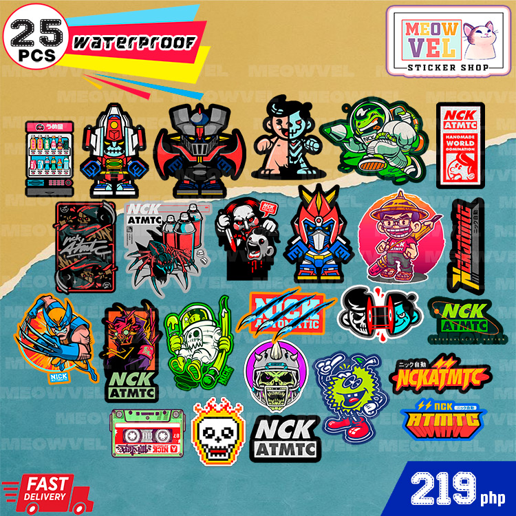 Nick Automatic Stickers