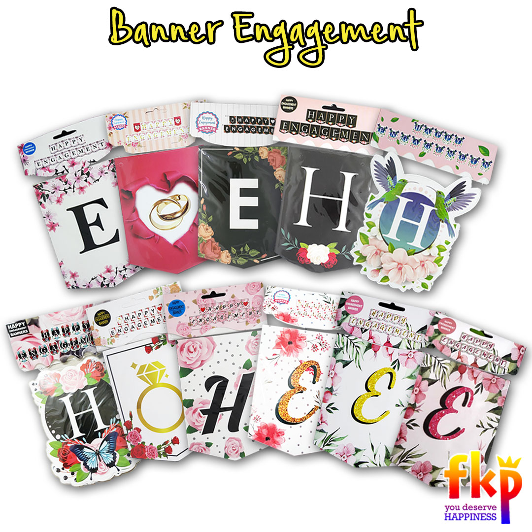 Tulisan Happy Engagement - Jual Tulisan Happy Engagement Terbaru ...