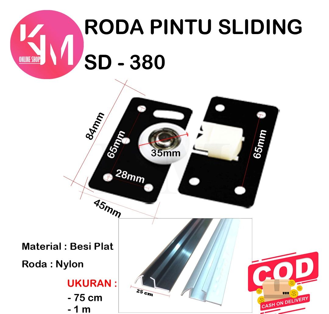 Jual 1 Paket Rel Lemari 2 Pintu Lemari 4 Set Terbaru - Jul 2024 ...