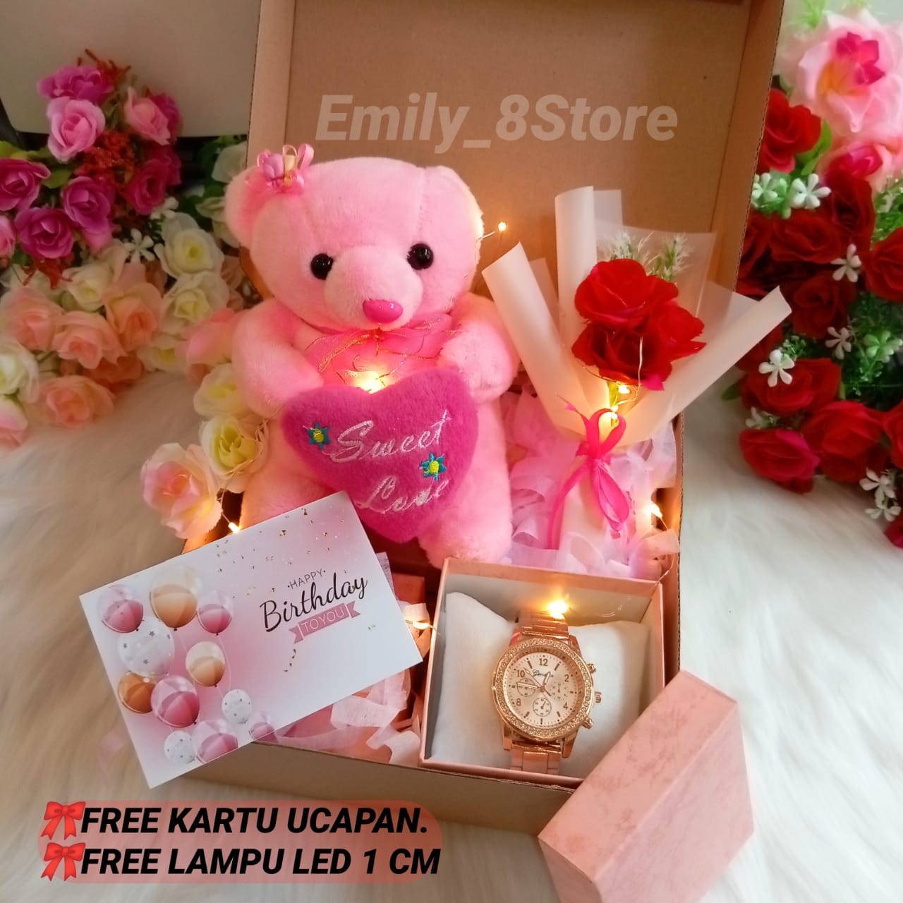 (READY) KADO ULANG TAHUN CEWEK HADIAH ANNIVERSARY KADO VALENTINE Hamper ...