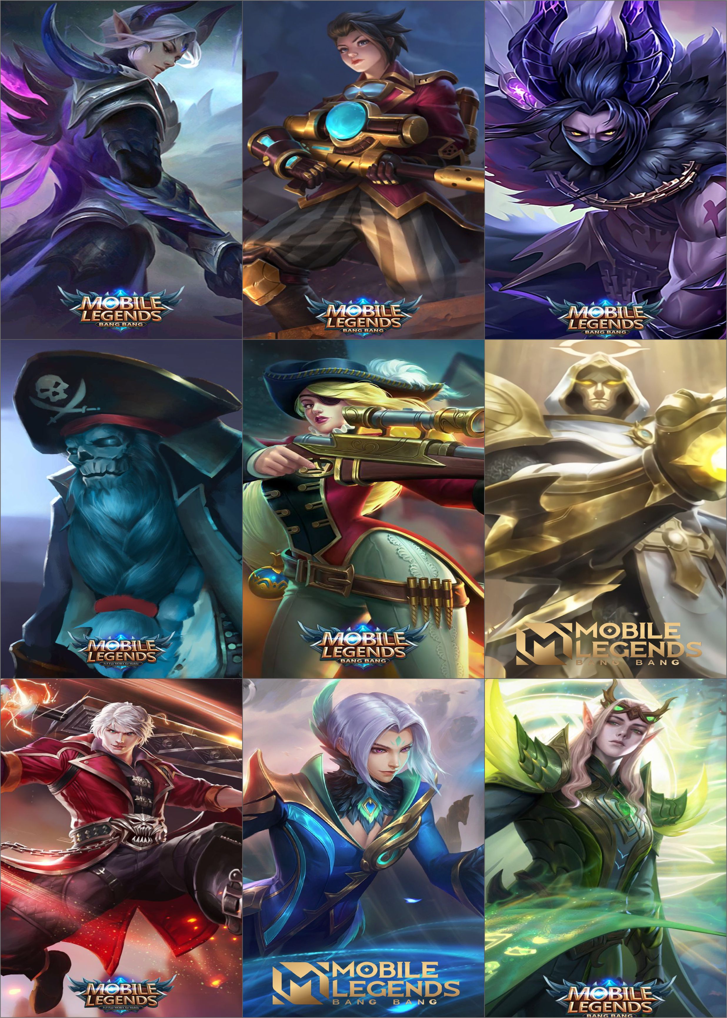 Promo Poster Dinding MOBA POSTER MOBILE LEGEND Poster Kamar Cowok ...