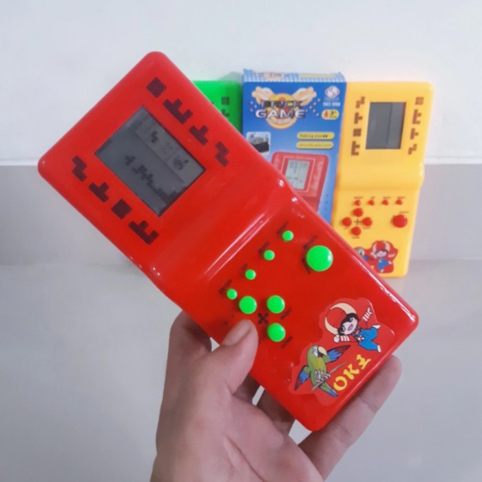 Jual Mainan Anak Gimbot Brick Retro Arcade Game Boy Gamebot Jadul ...