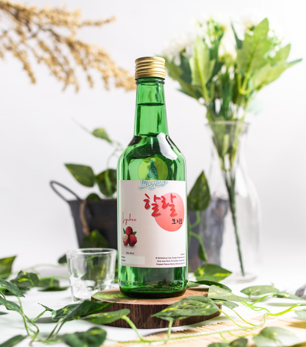 Jual Soju Halal Mojiso Rasa Lychee / Leci Mocktail (halal 100% & Non ...