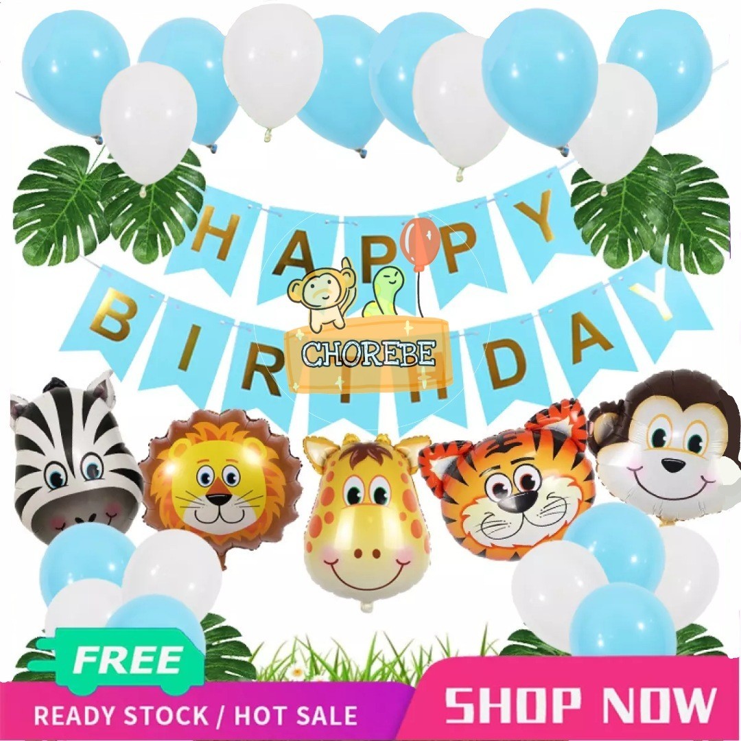 Jual Dekor Ultah Tema Zoo Terbaru - Sep 2024 | Lazada.co.id