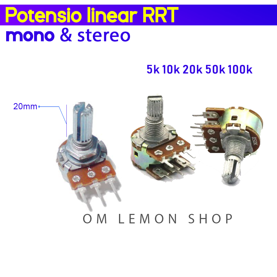 Jual Potensio 100 K Original Stereo Terbaru - Sep 2024 | Lazada.co.id