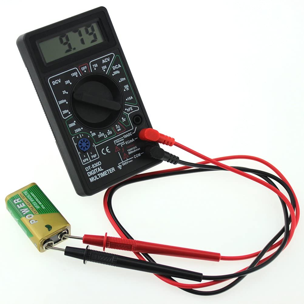 Jual Asli Ada Buzzernya Bonus Baterai Multitester Digital - Multimeter ...