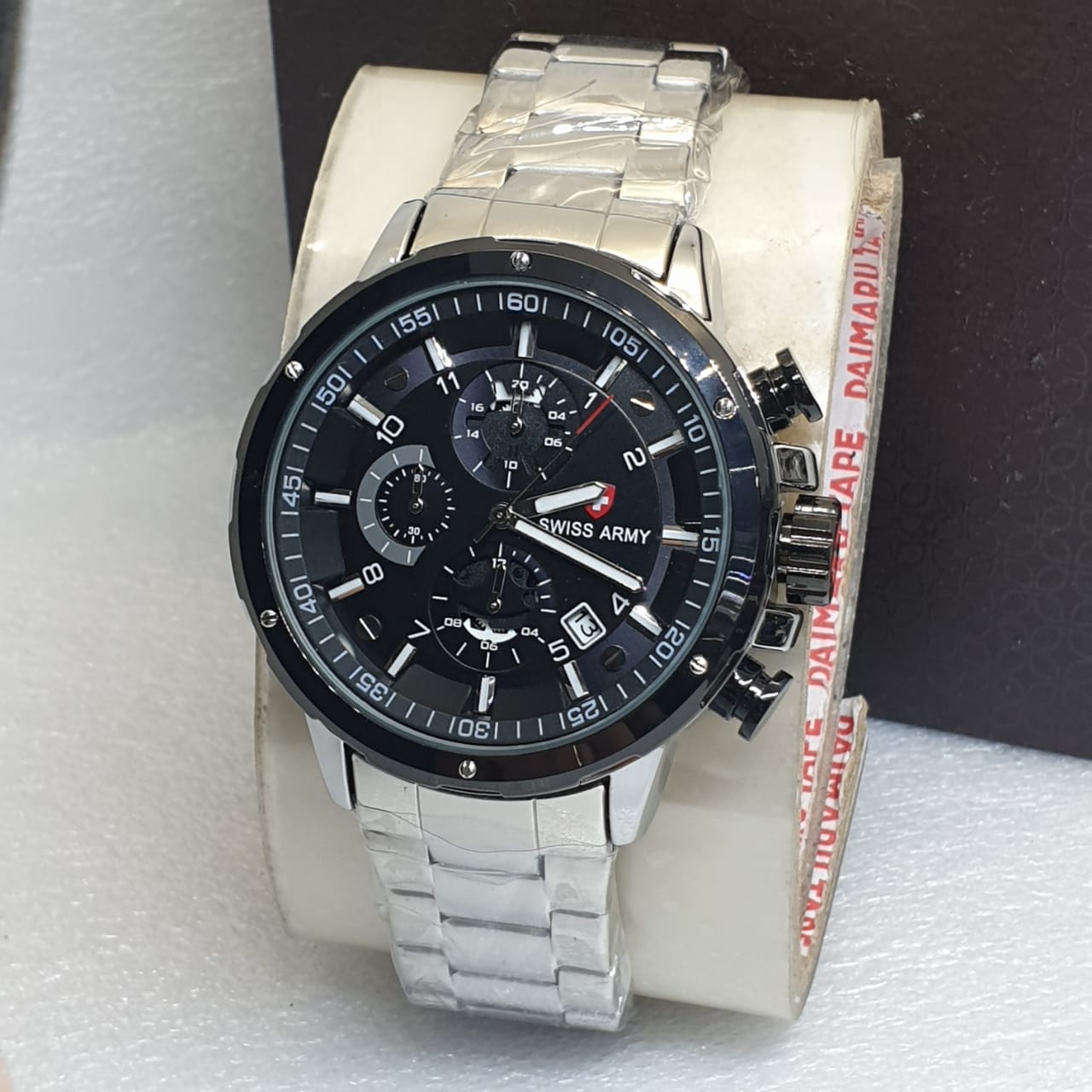 Jual Jam Tangan Pria Chronograph Swiss Army-100% Original-Jam Tangan ...