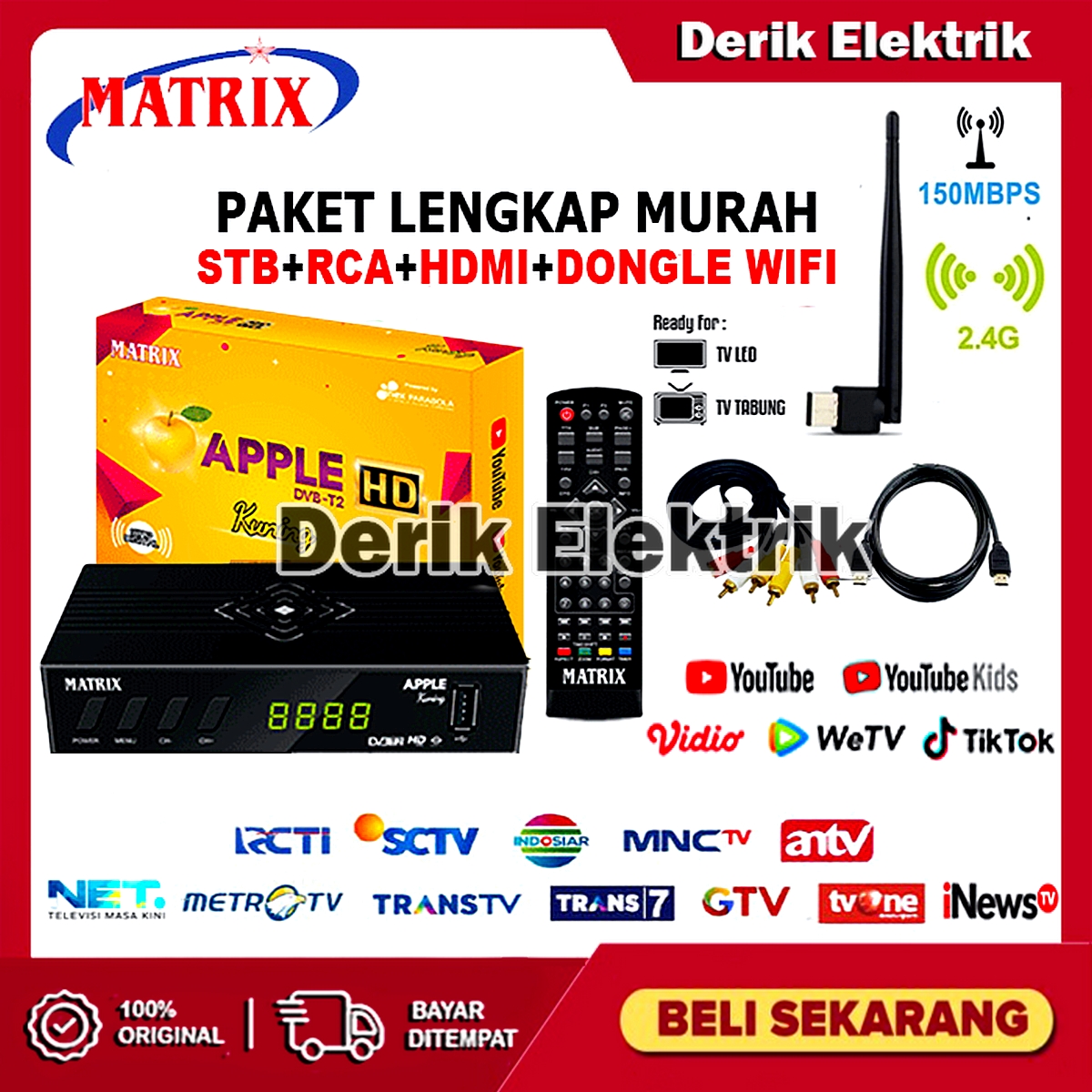 Jual Set Top Box Untuk Tv Tabung Merek Matrix Terbaru - Aug 2024 ...