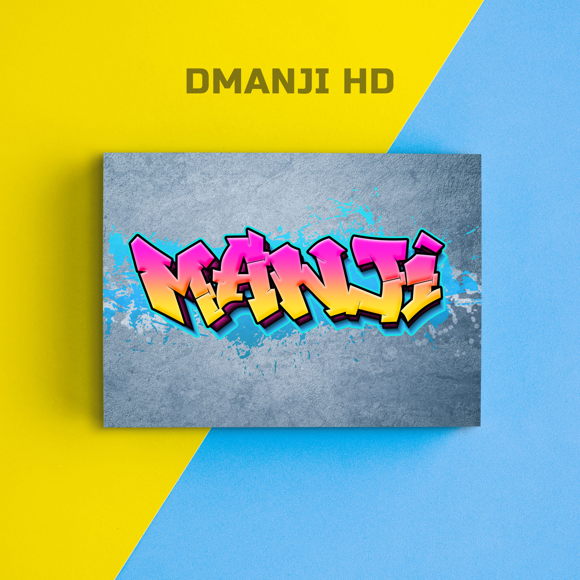 Manu Name Wallpaper 3d