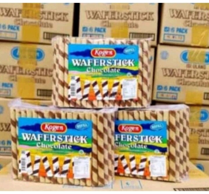 Promo Kogen Wafer stick Chocolate Refill 600 gram Diskon 26% di Seller ...