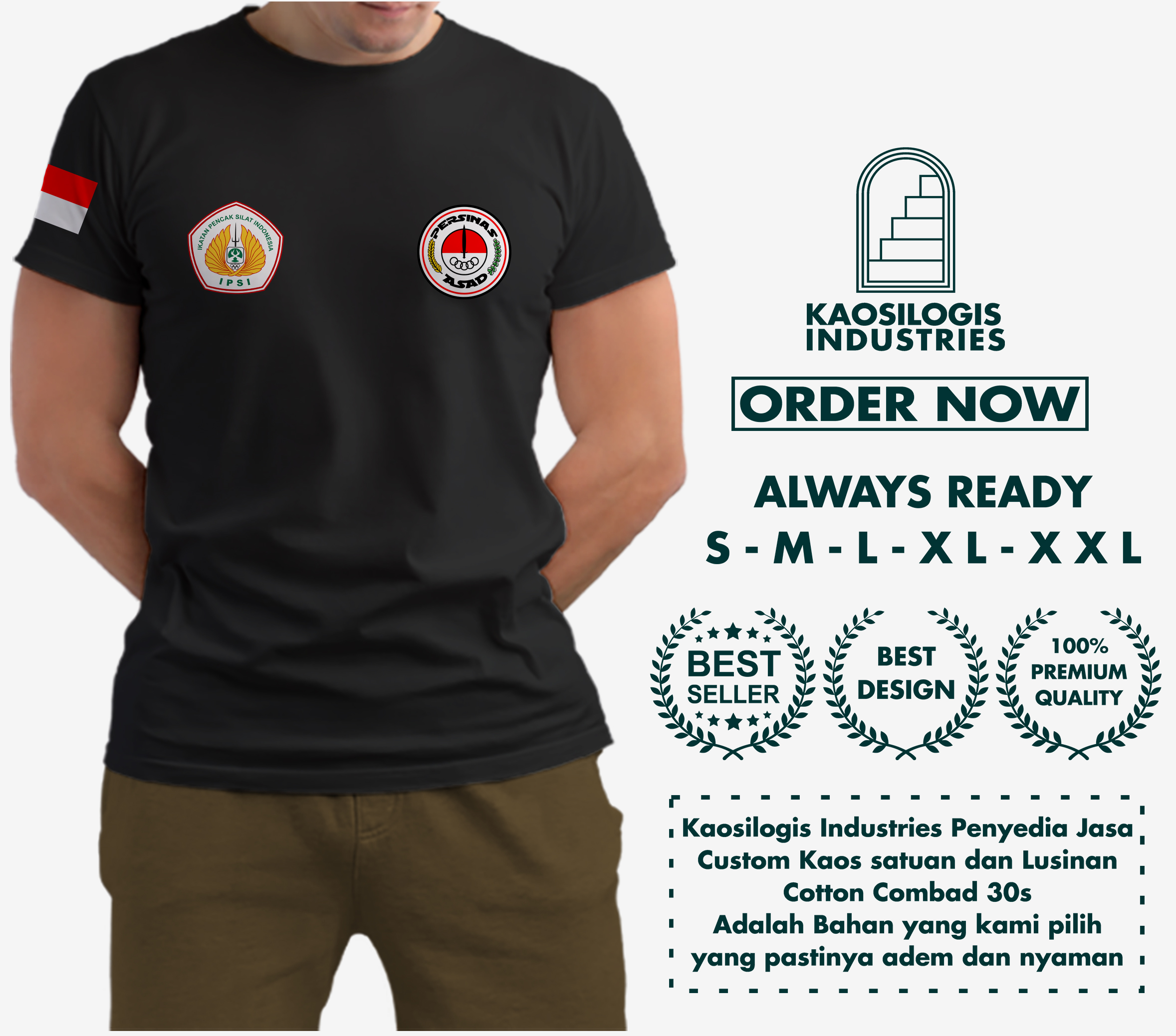 Jual Kaos Logo Persinas Asad Terbaru - Nov 2024 | Lazada