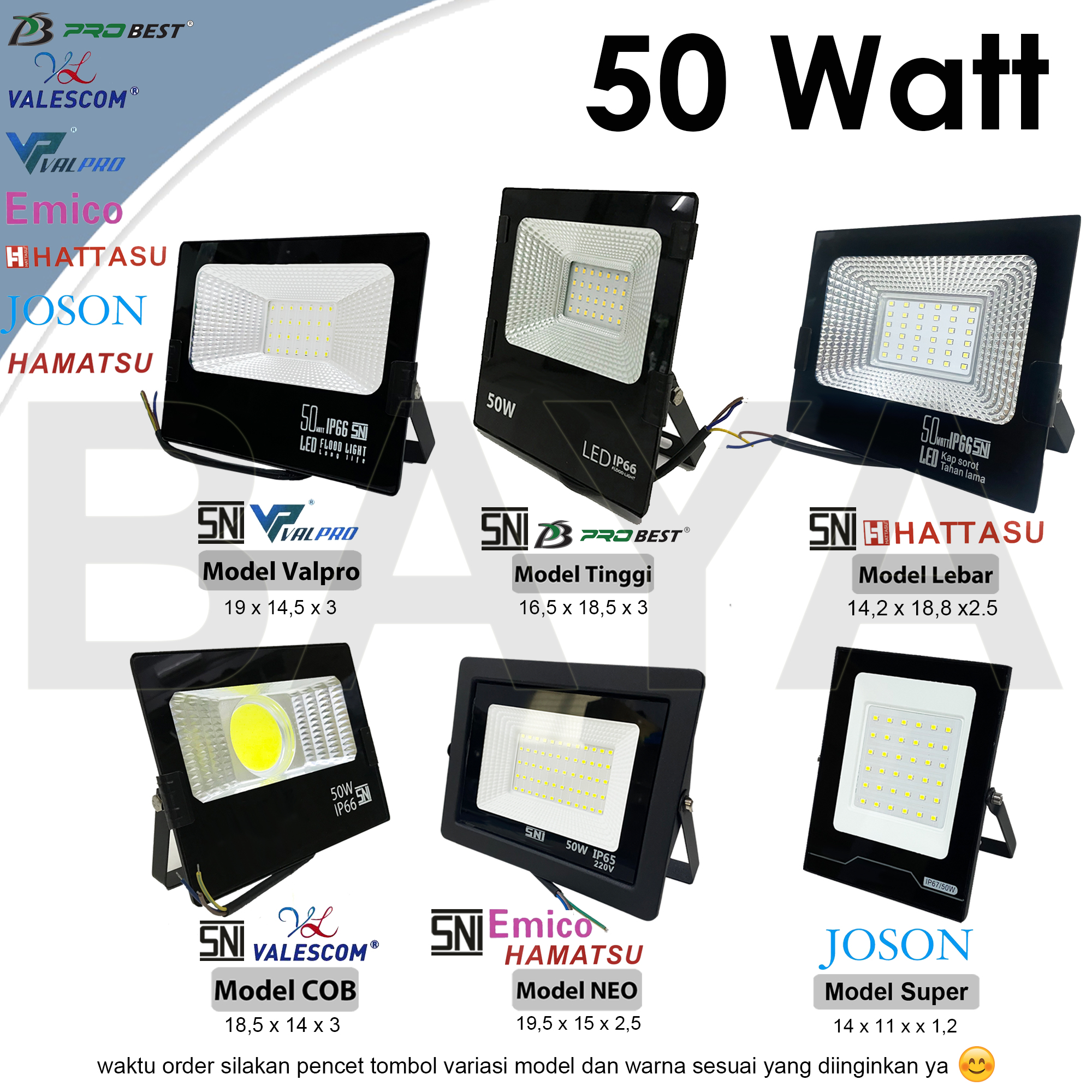 Jual Lampu Sorot 50 Watt Led Putih Emico Terbaru - Nov 2024 | Lazada.co.id