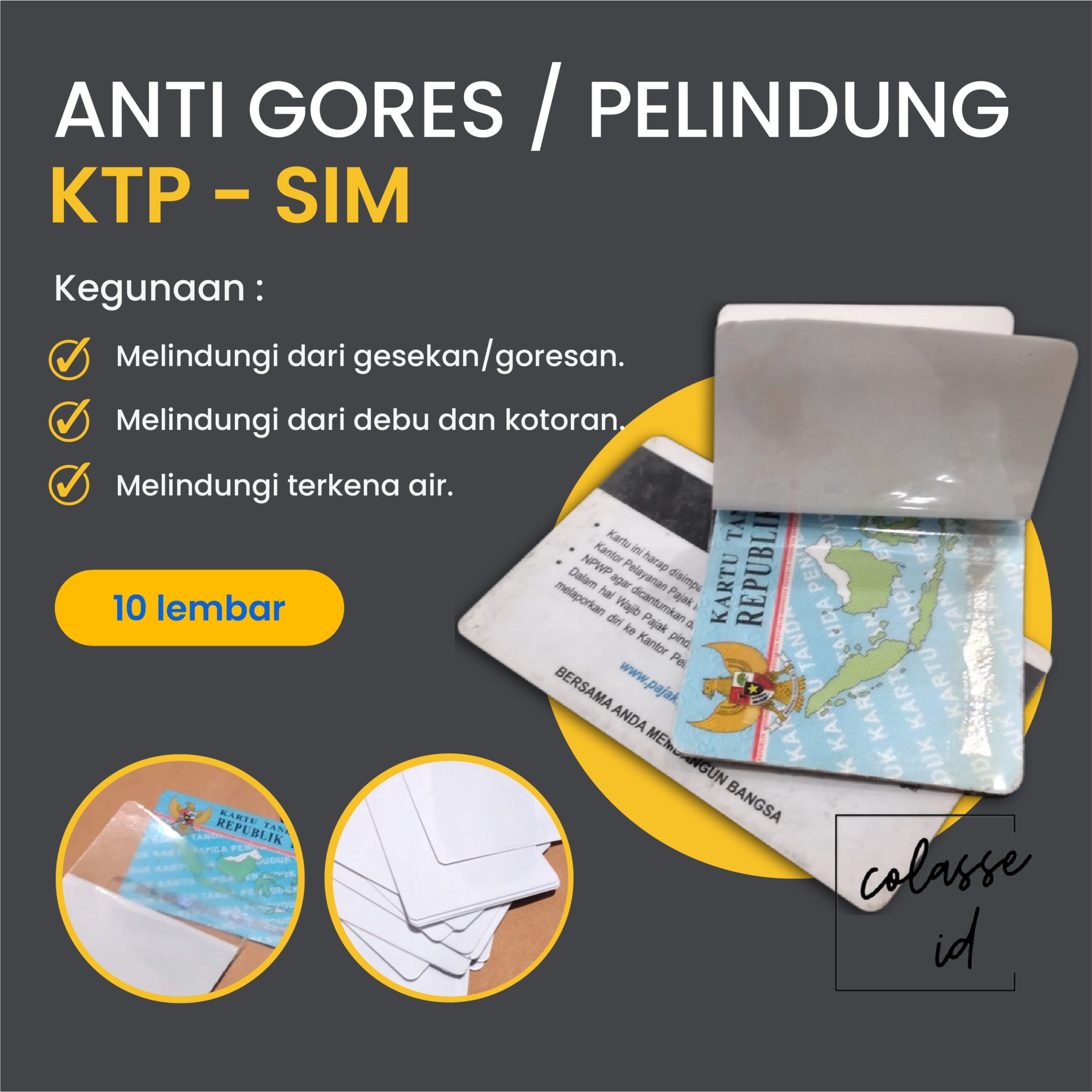 Jual Kertas Laminating Ukuran Ktp Terbaru - May 2024 | Lazada.co.id