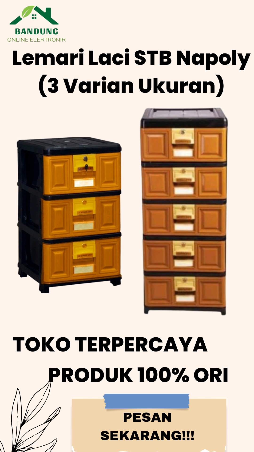 Jual Lemari Plastik Lebar Napoly Terbaru - Jan 2025 | Lazada.co.id