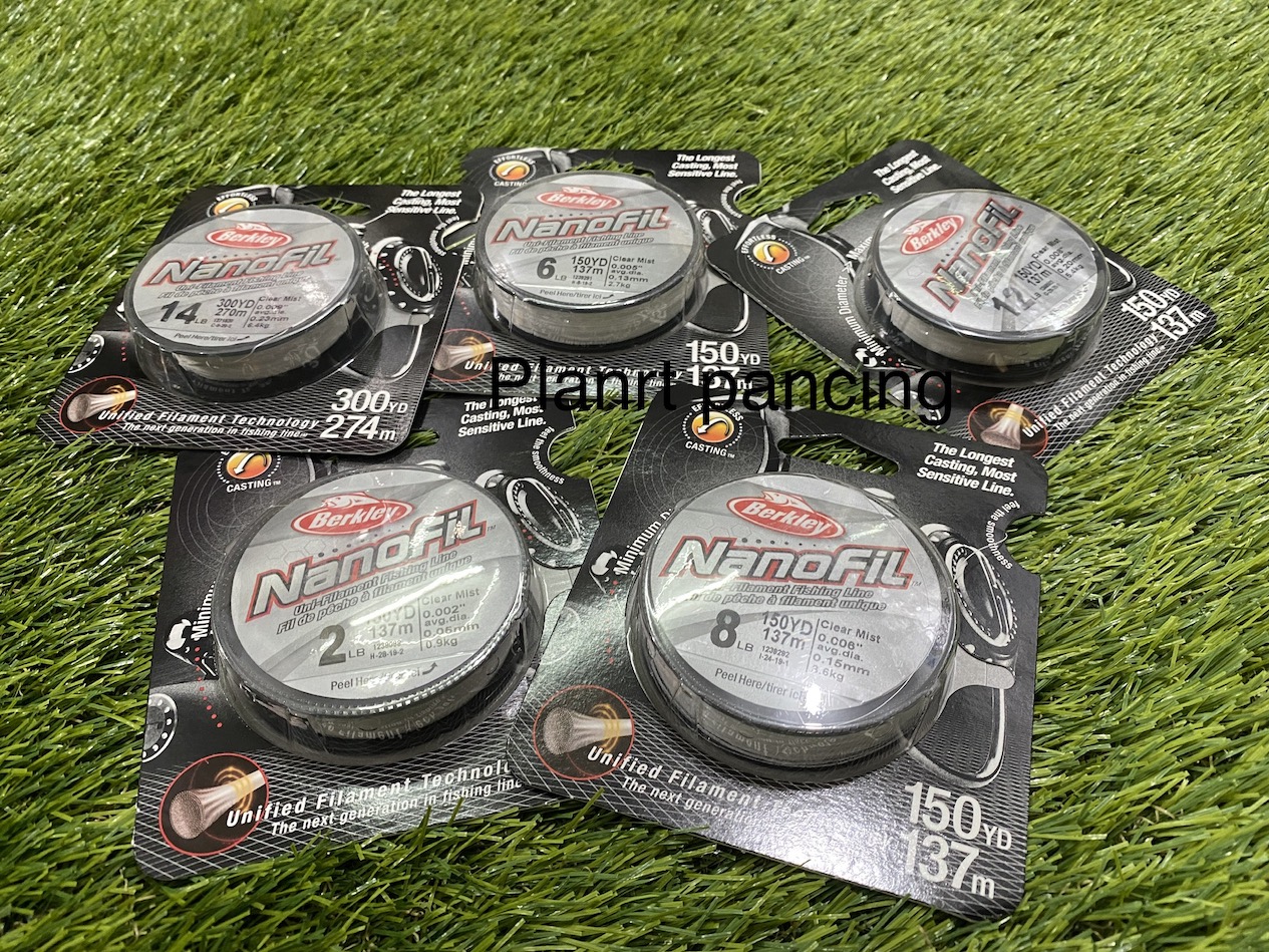 Satisfied shopping Berkley Nanofil 150yd Clear Mist Superline Fast ...