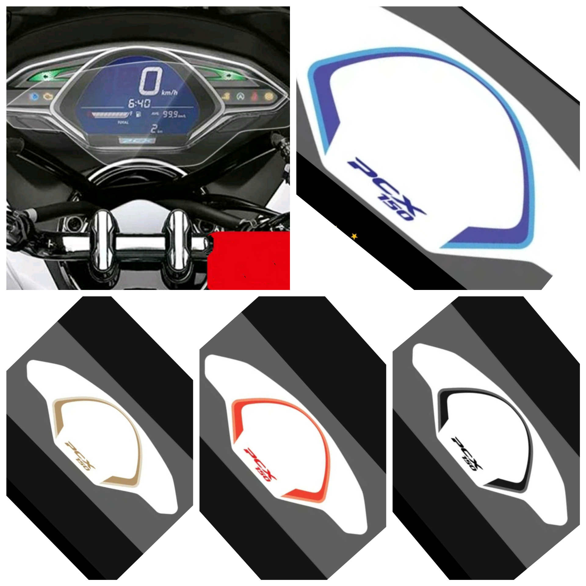 Jual Stiker Pelindung Speedometer Honda Pcx 150 / Stiker Antigores ...