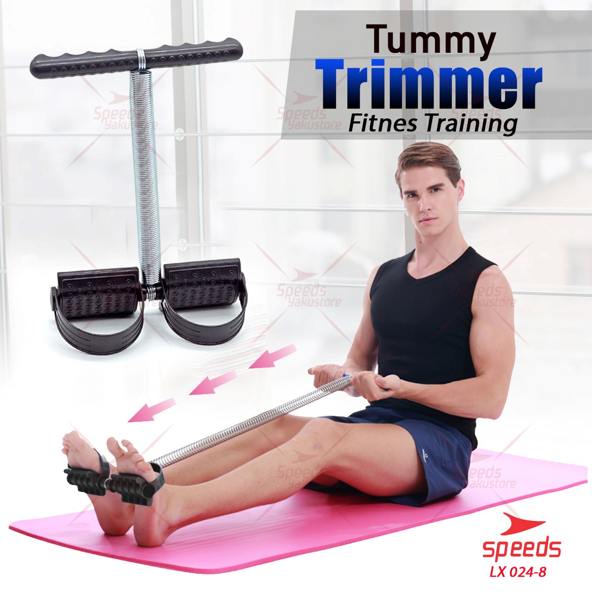 Jual Rainbow Tummy Trimmer Besi Trimer Body Timmer Alat Olahraga ...