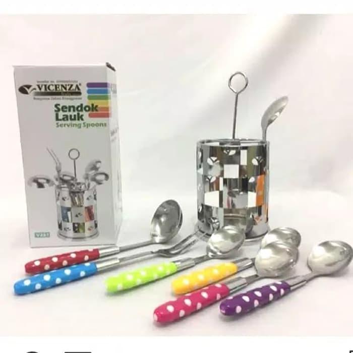 Harga Vicenza Sendok Set Jual Sendok Set Polkadot Vicenza / Sendok Set