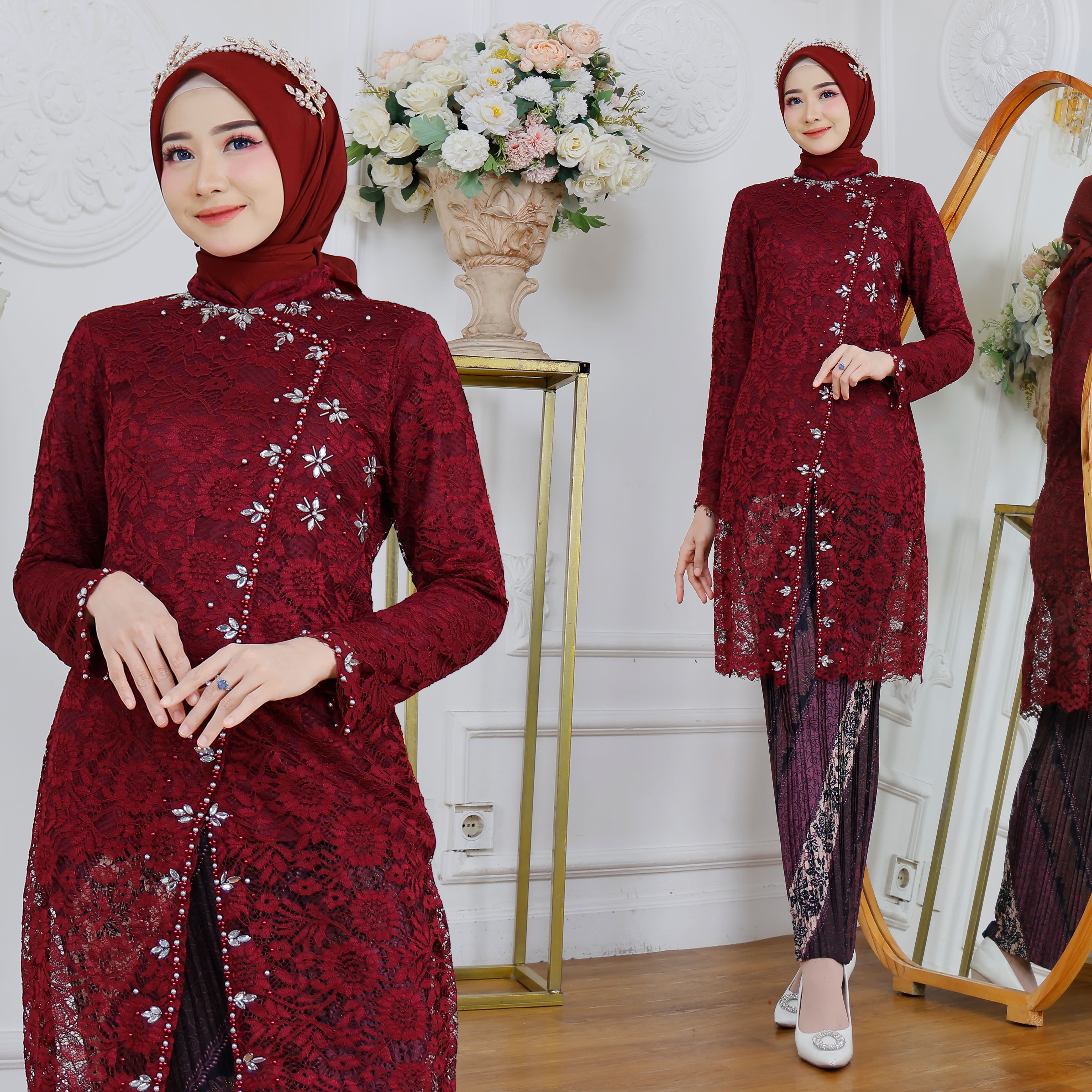 Kebaya Wisuda Modern Hijab