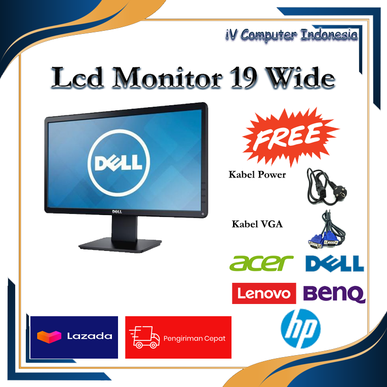 Jual Monitor Touchscreen 19 Inch All In One Terbaru - Oct 2024 | Lazada ...