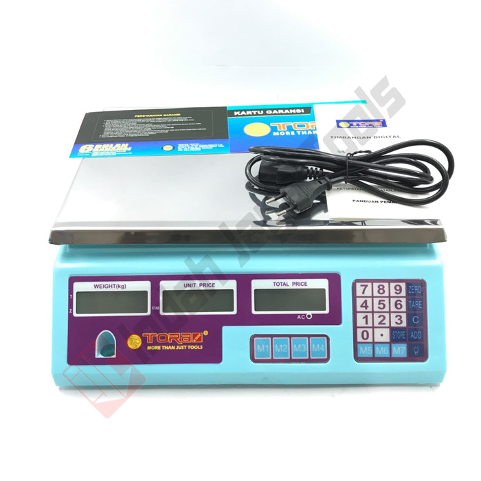 Jual Timbangan Duduk Digital 30 Kg TORA di Seller Indah Jaya Tools ...