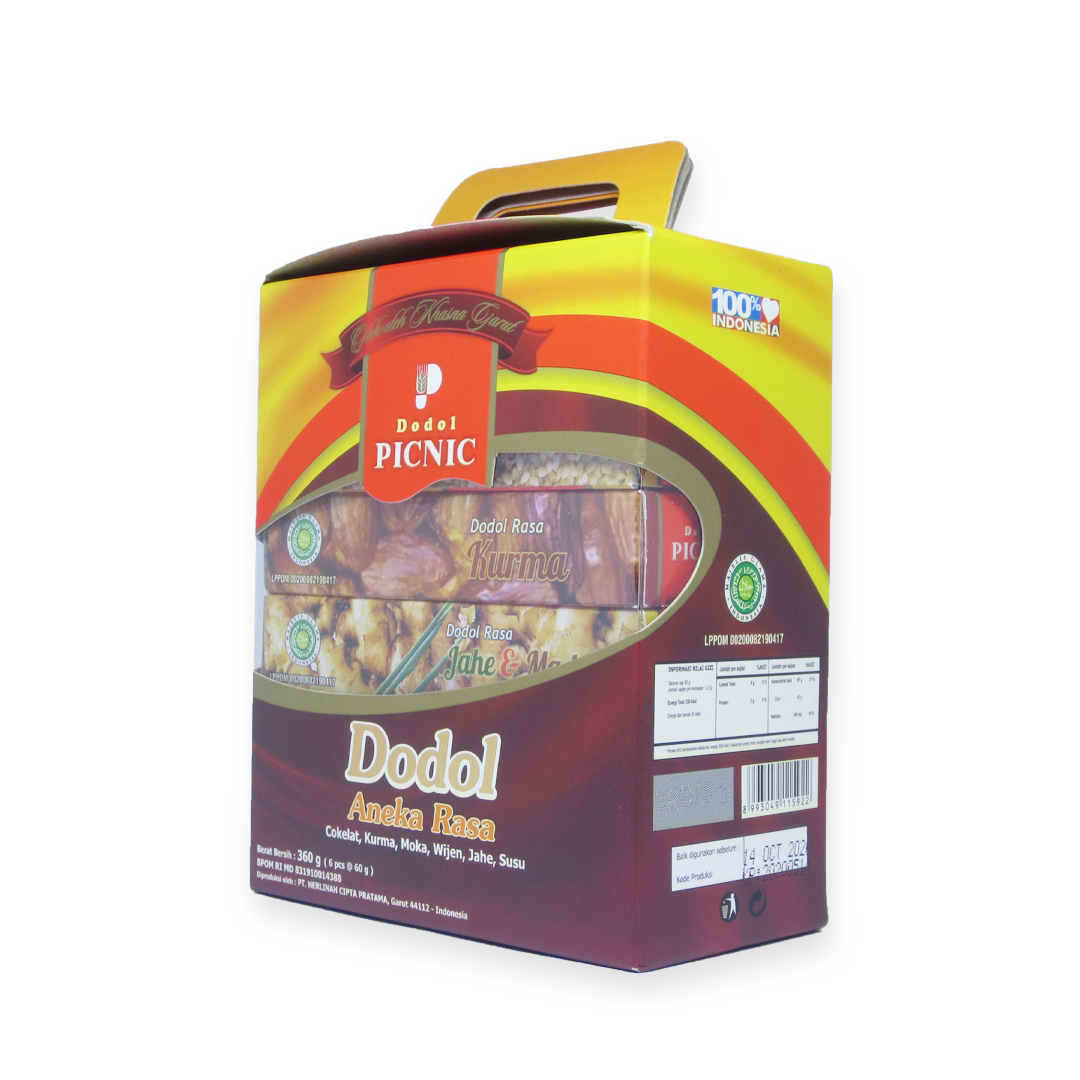 Jual Dodol PICNIC Gift Mini Aneka Rasa di Seller Makanan Unik Garut ...