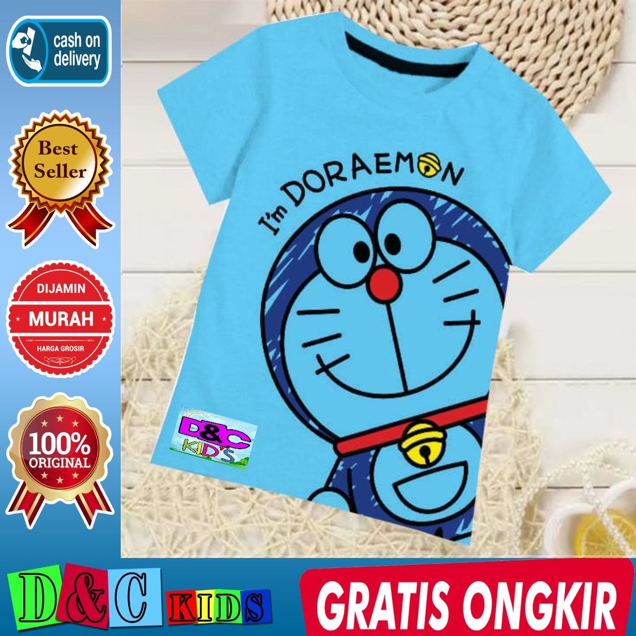 Baju Doraemon Lucu Dan Murah Meriah